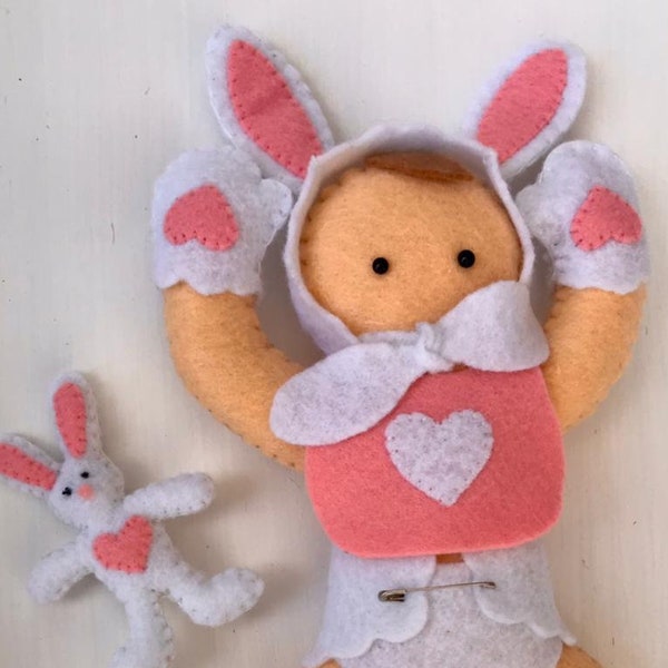 PDF Puppet Pattern, Fox Puppet Pattern, DIY Kids Puppet, Montessori Toy ...