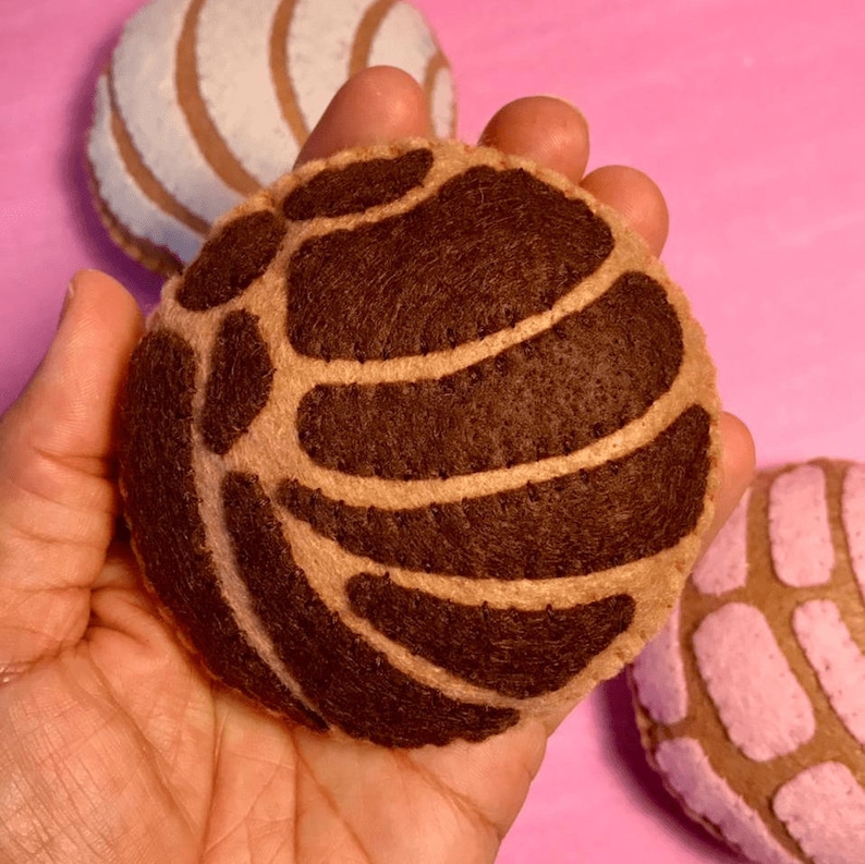 Mexican Felt Bread,pdf Felt Bread Pattern, Felt Food, Felt Ornaments ...