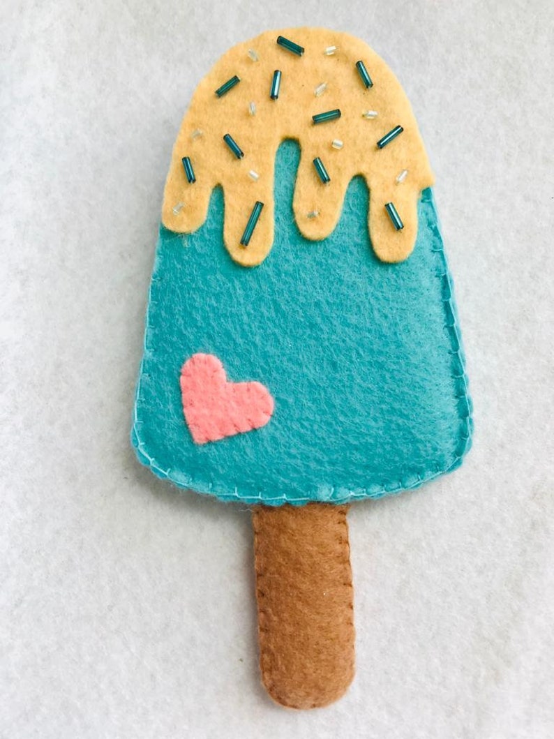 PDF Felt Pattern Popsicles, Popsicles, Felt Toy, Felt F Ood, Felt Pdf ...