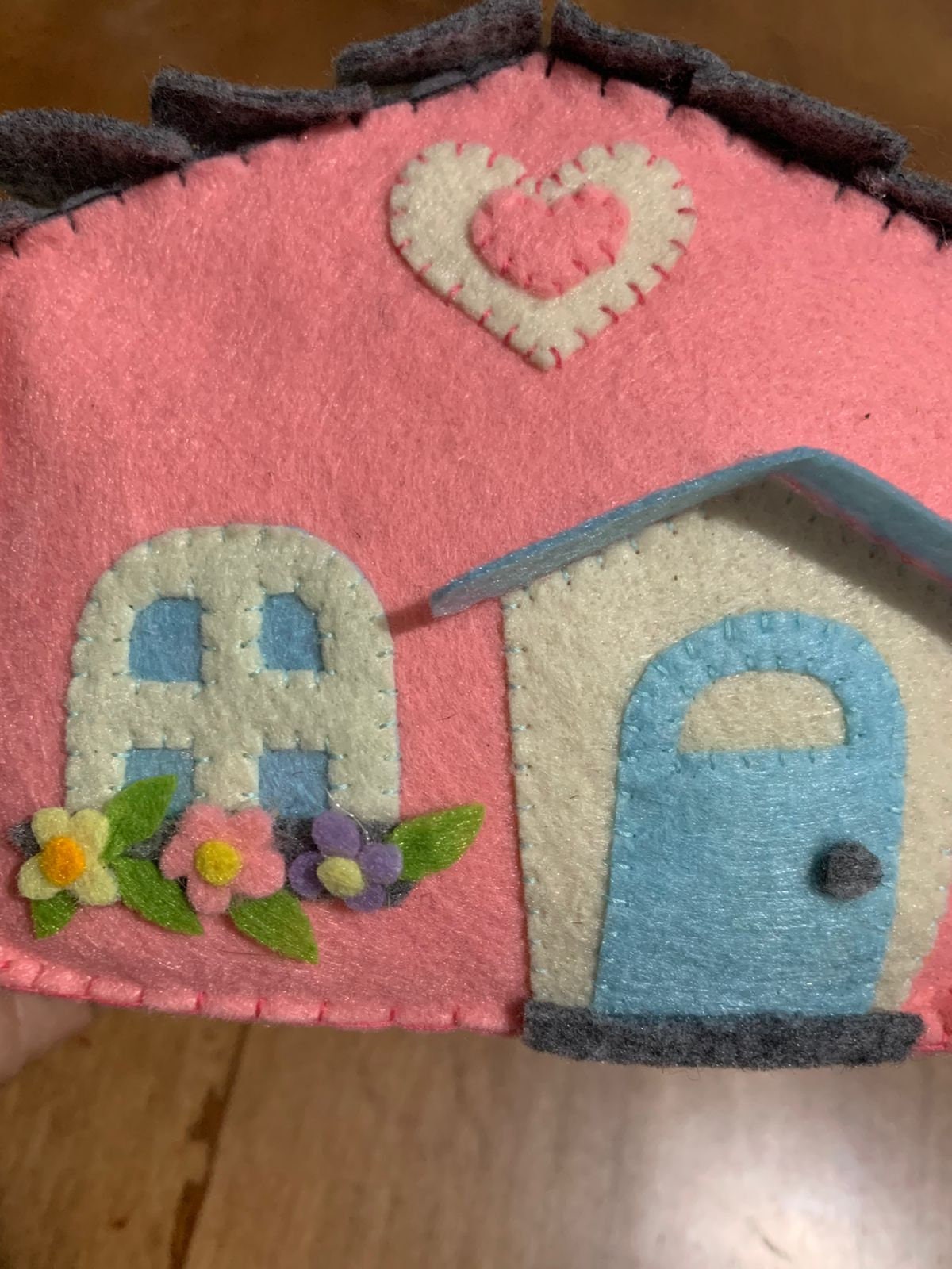 Diy PDF Felt Pattern Fairy House, Doll House, Doll Pattern, Sewing ...