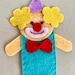PDF Clown Finger Puppet, Felt Puppet, PDF Patterns, Kids Toy Montessory ...