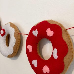 Donuts Role Play Food, PDF Pattern Donut Garland , Felt Christmas ...
