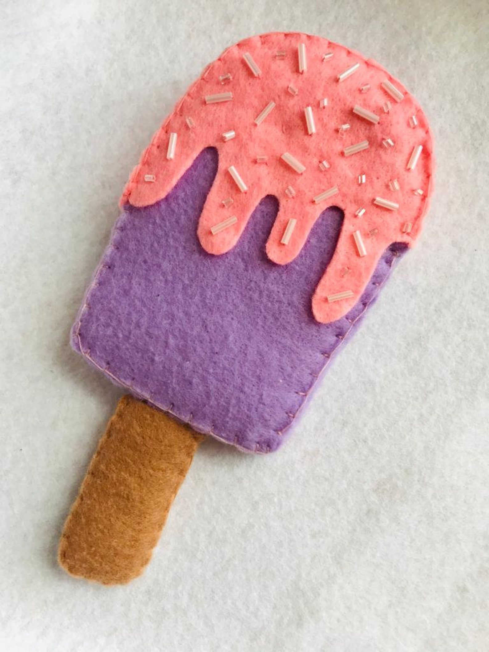PDF Felt Pattern Popsicles, Popsicles, Felt Toy, Felt F Ood, Felt Pdf ...