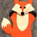 PDF Puppet Pattern, Fox Puppet Pattern, DIY Kids Puppet, Montessori Toy ...