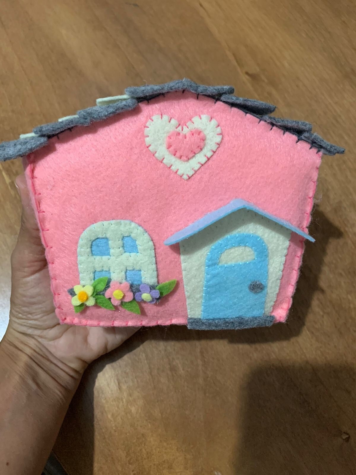 Diy PDF Felt Pattern Fairy House, Doll House, Doll Pattern, Sewing ...