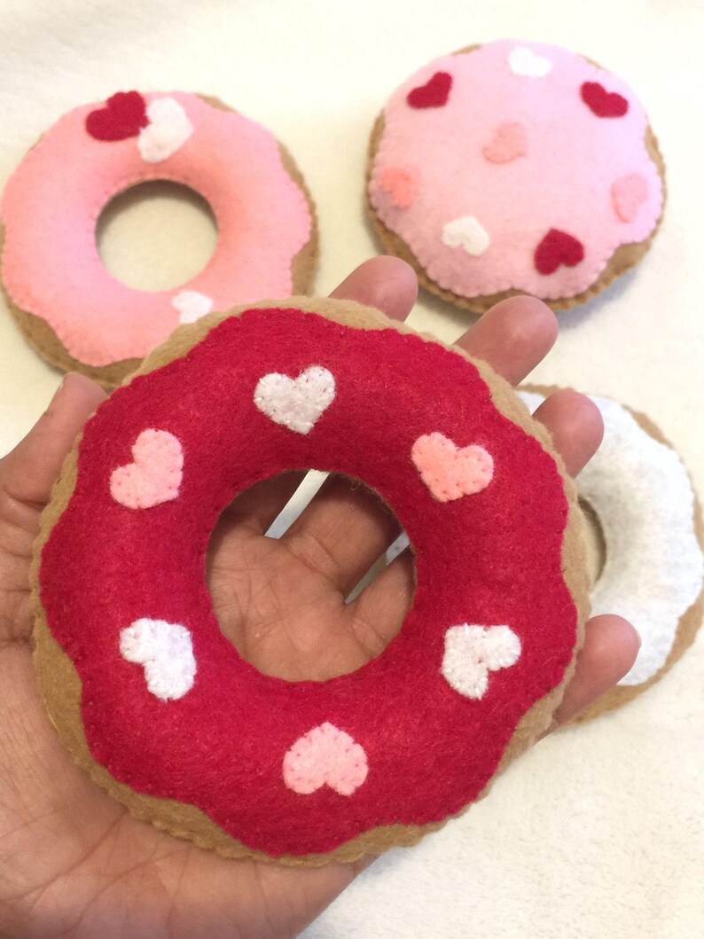 Donuts Role Play Food, PDF Pattern Donut Garland , Felt Christmas ...