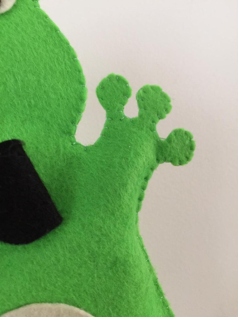 PDF Frog Felt Pattern, Felt Toy, Felt Frog, Puppet, Montessori Toy ...