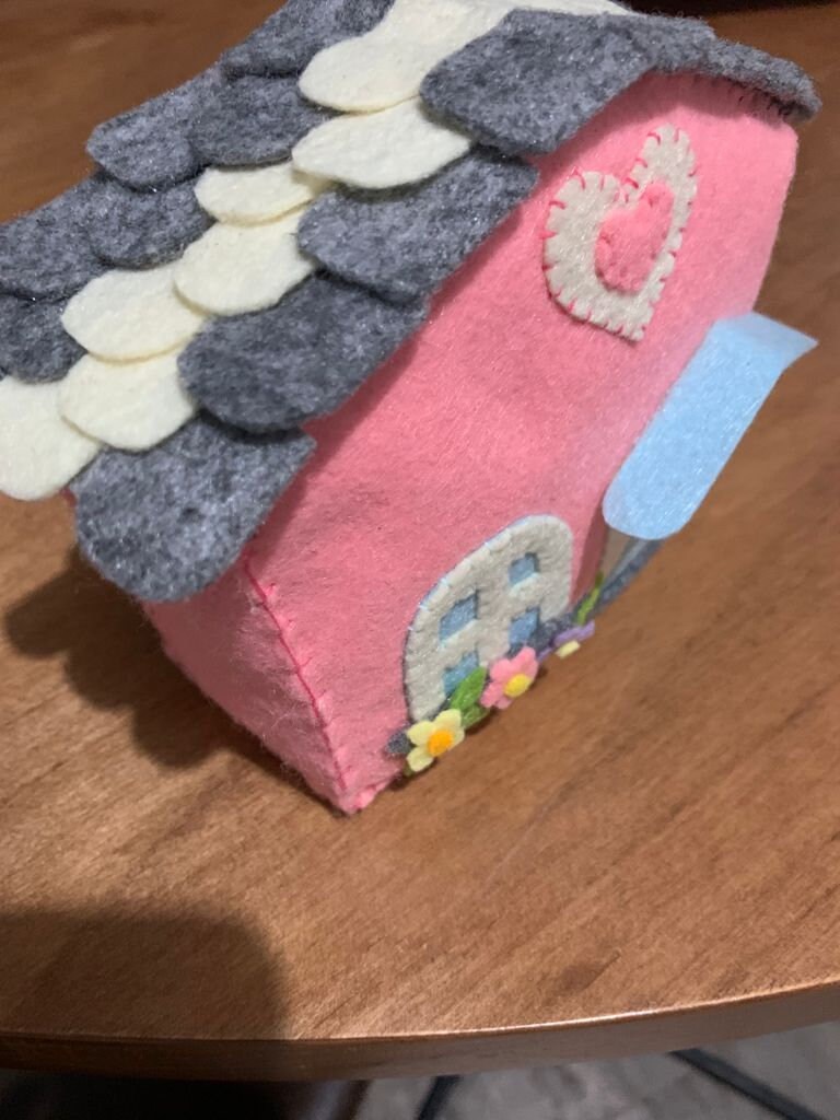 Diy PDF Felt Pattern Fairy House, Doll House, Doll Pattern, Sewing ...
