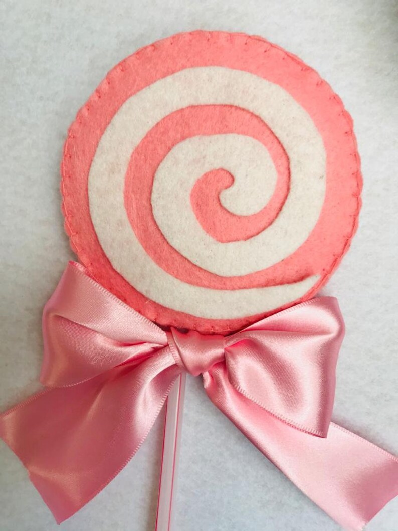 PDF Lolipop Felt Ornament, Party Favors, Felt Party Favors, Valentines ...