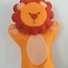 PDF Lion Felt Pattern, Felt Toy, Felt Lion Puppet, Montessori Toy, Felt ...