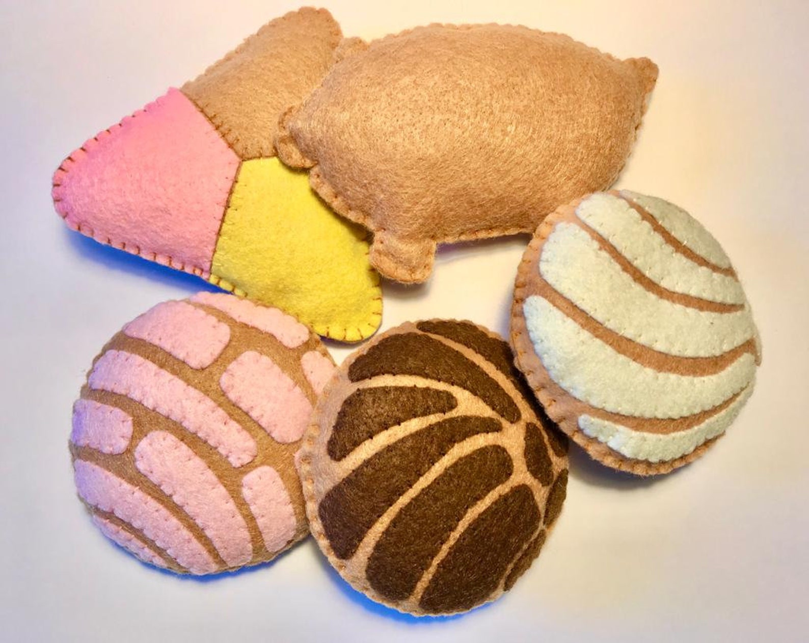 Mexican Felt Bread,pdf Felt Bread Pattern, Felt Food, Felt Ornaments ...