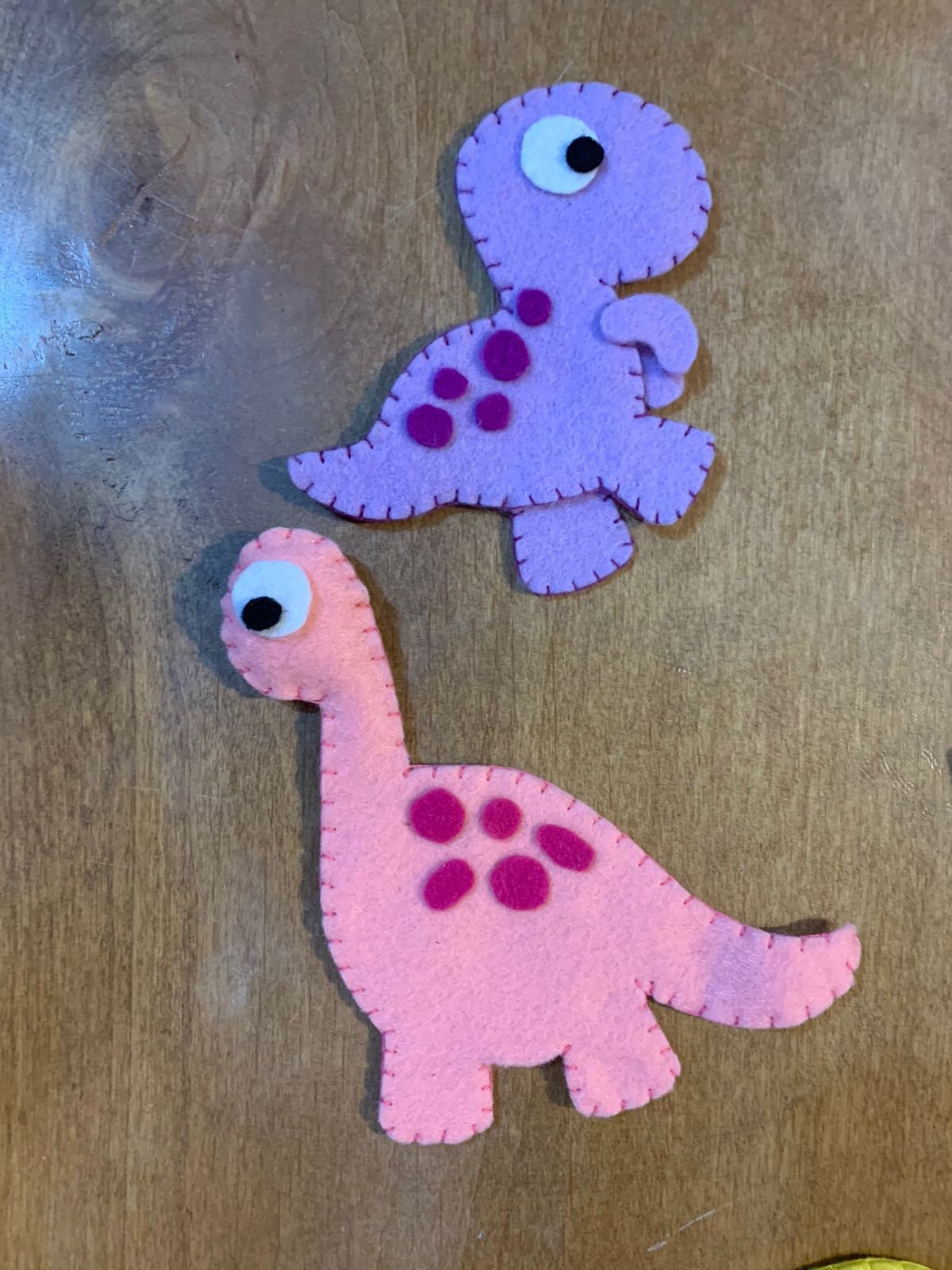 Felt Puppet Pattern, Felt Dinosaurs Pattern, PDF Sewing Patterns ...