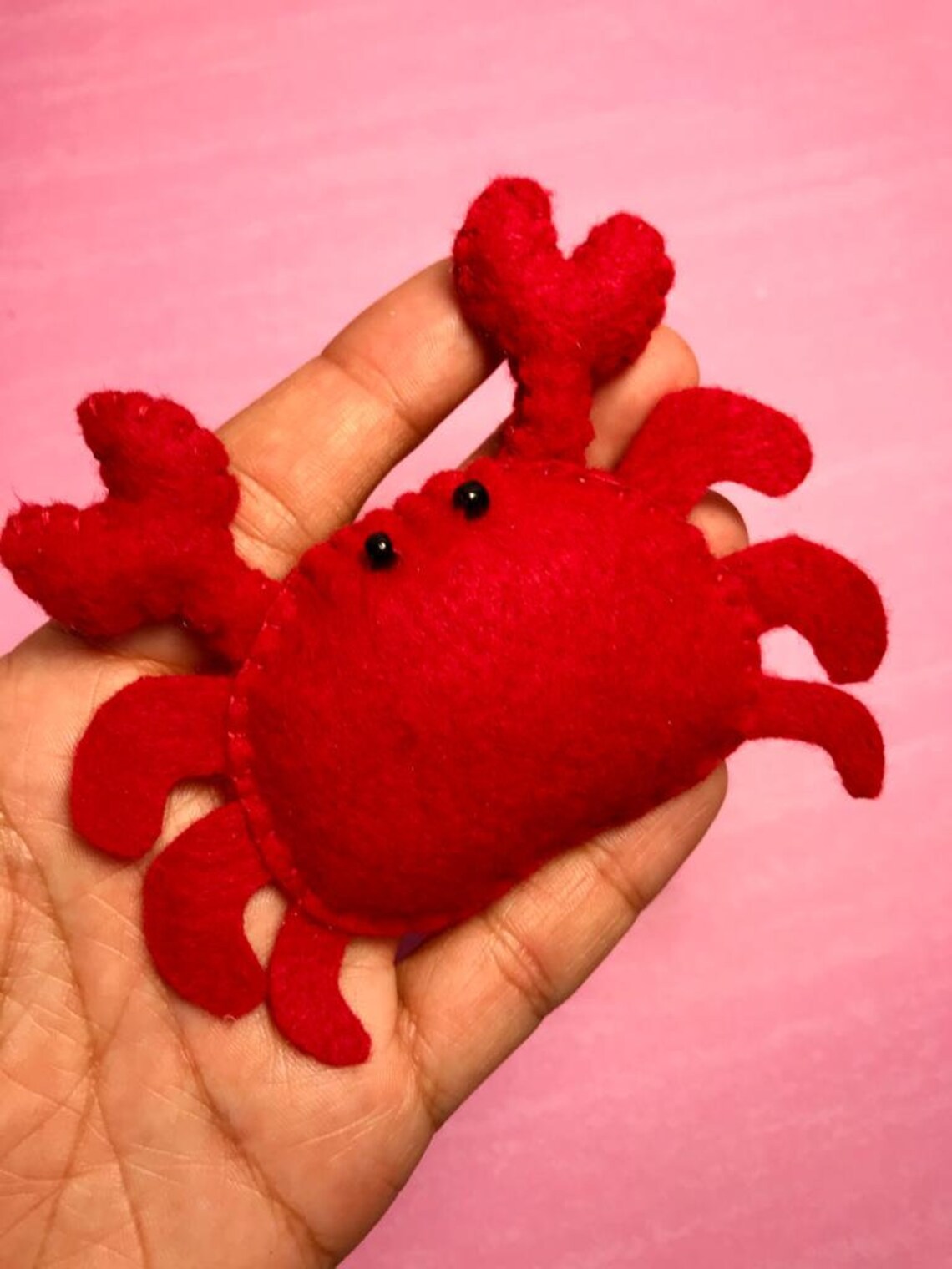 Lobster Crab Seafood Felt Pattern, PDF Seafood Felt Pattern, Felt Set ...