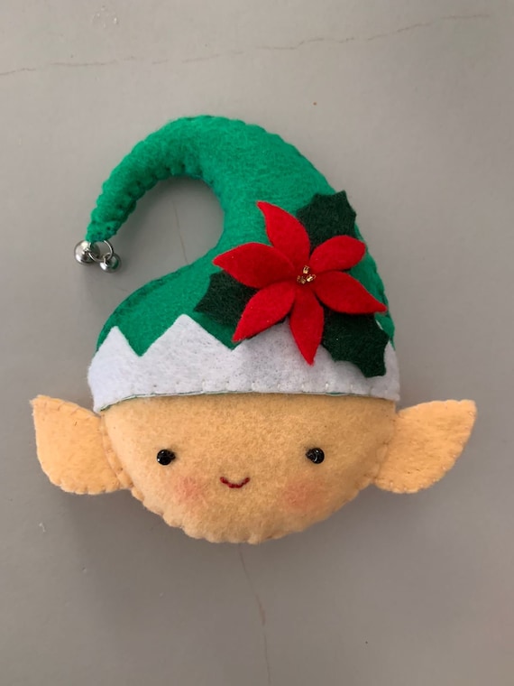 PDF Elf Pattern Pdf Diy Pattern Felt Christmas Ornament | Etsy