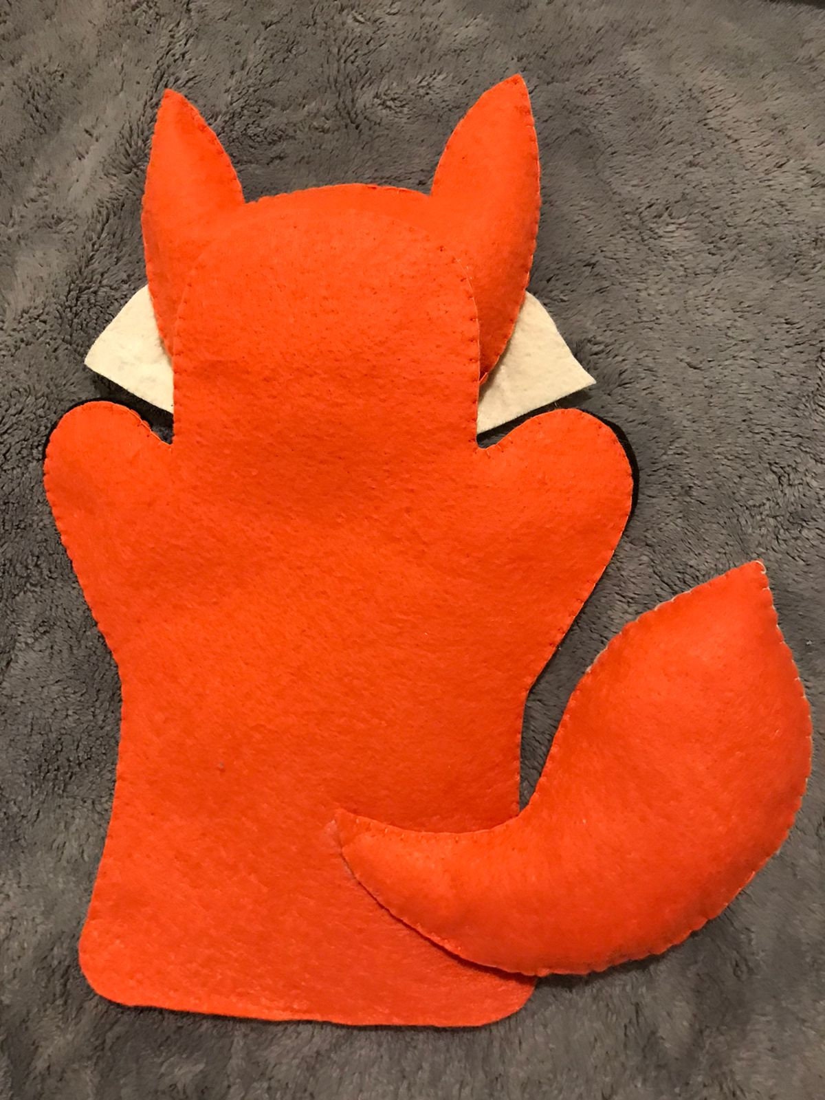 PDF Puppet Pattern, Fox Puppet Pattern, DIY Kids Puppet, Montessori Toy ...