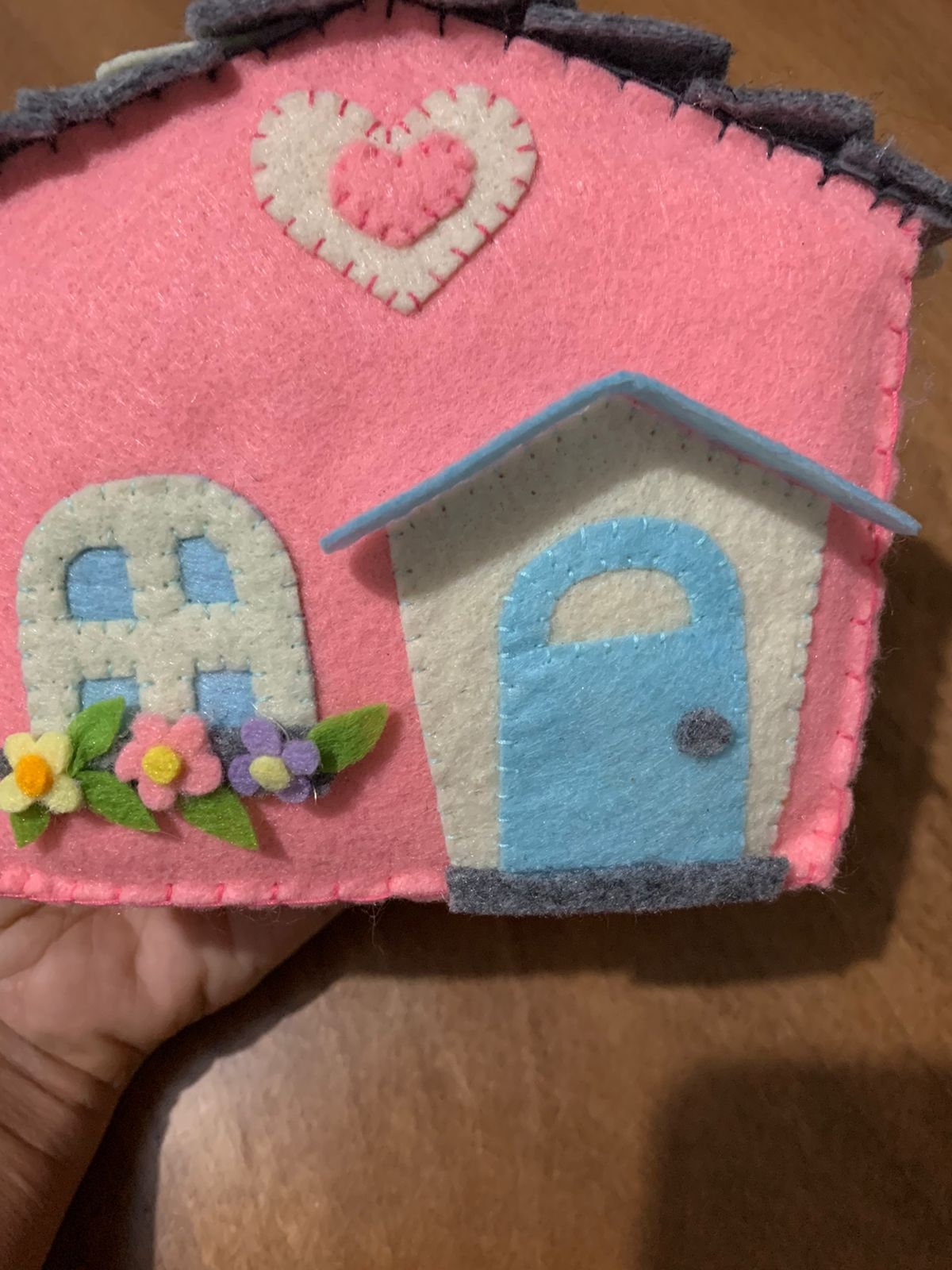 Diy PDF Felt Pattern Fairy House, Doll House, Doll Pattern, Sewing ...