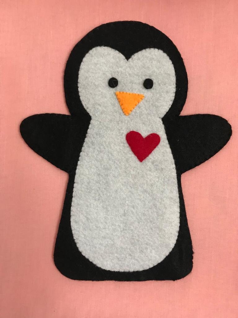 PDF Puppet Pattern, Baby Puppet, Puppet, Pdf Puppet, Penguin Pattern ...