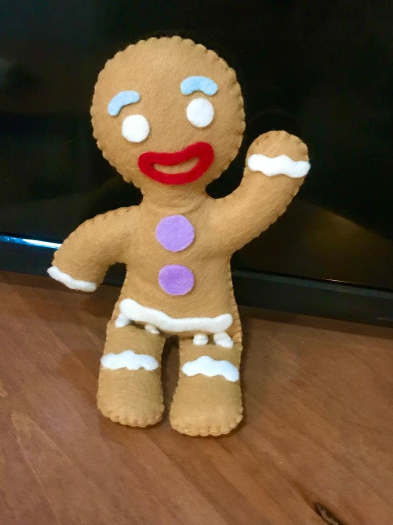 Omino Di Pan Di Zenzero Shrek Ricette Tradizionali Di Natale: L'Omino