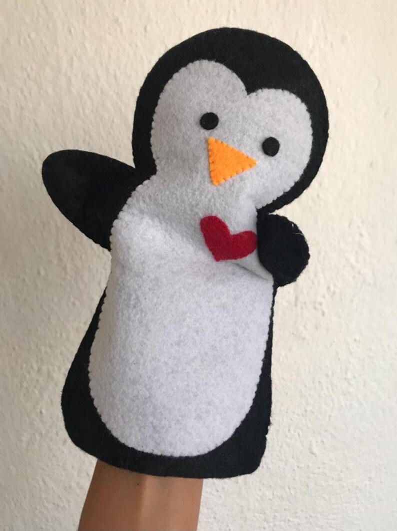 PDF Puppet Pattern, Baby Puppet, Puppet, Pdf Puppet, Penguin Pattern ...