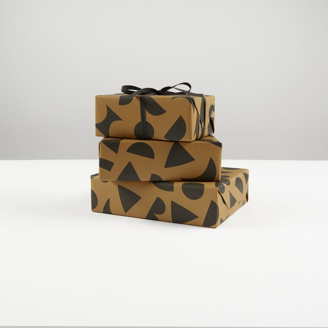 Odd Shapes Wrap TURMERIC 3 Folded Sheets - Etsy