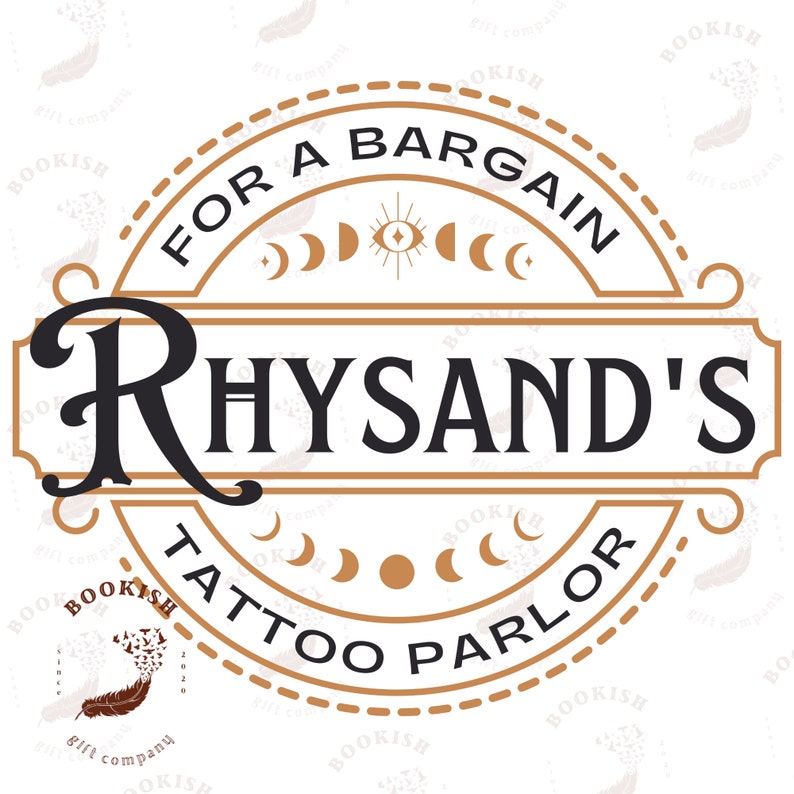 Rhysand Tattoo Parlor Svg Png ACOTAR Svg Night Court Png A Court of ...