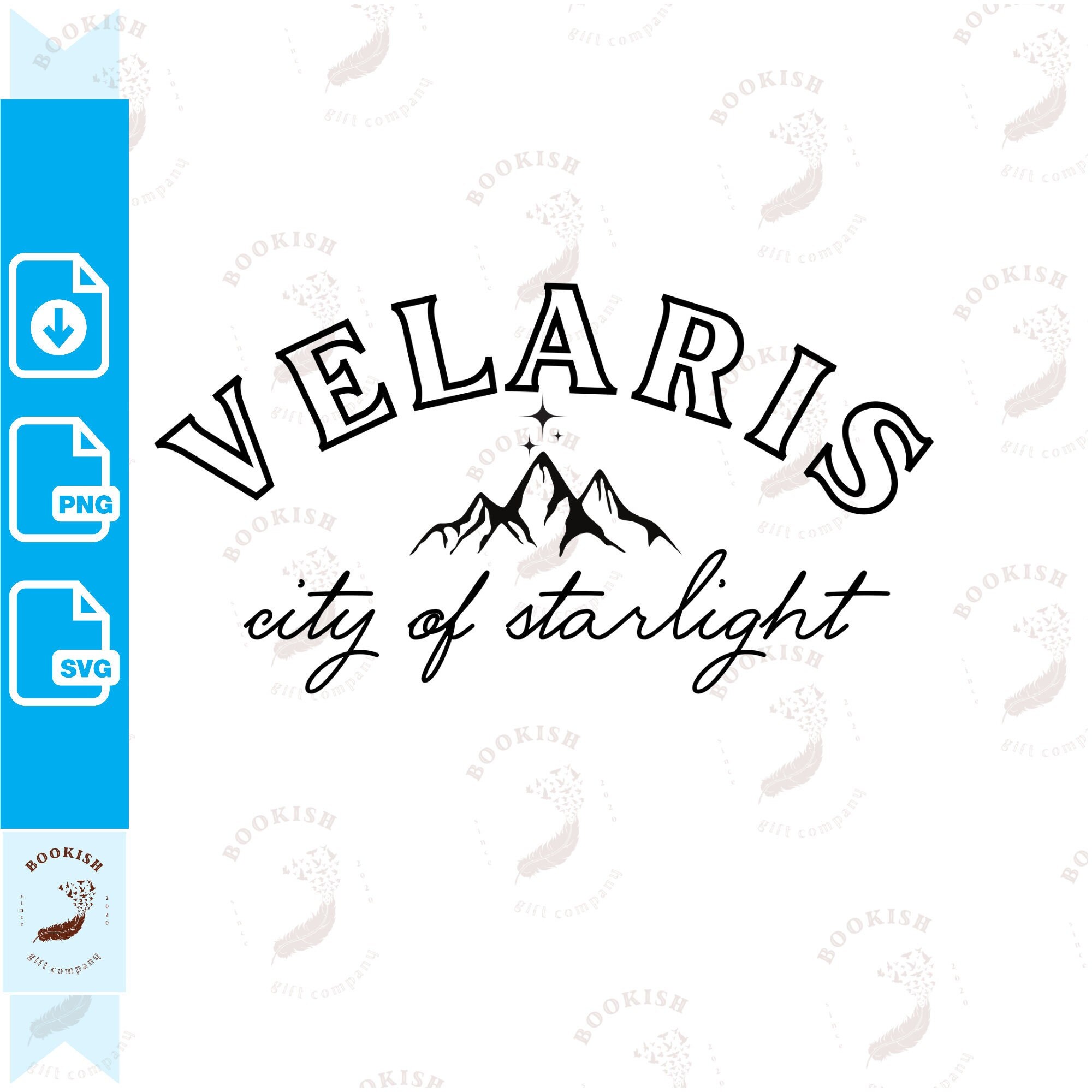 Velaris Svg & Png Files City of Starlight Acotar Svg for - Etsy Canada