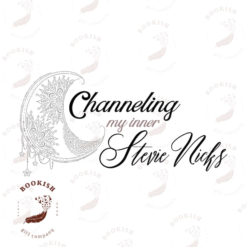 Channeling My Inner Stevie Nicks Svg FOUR Files Stevie Nicks - Etsy