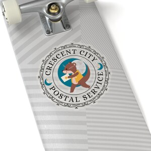 Crescent City Postal Service Sticker Crescent City Sticker Sarah J Maas ...