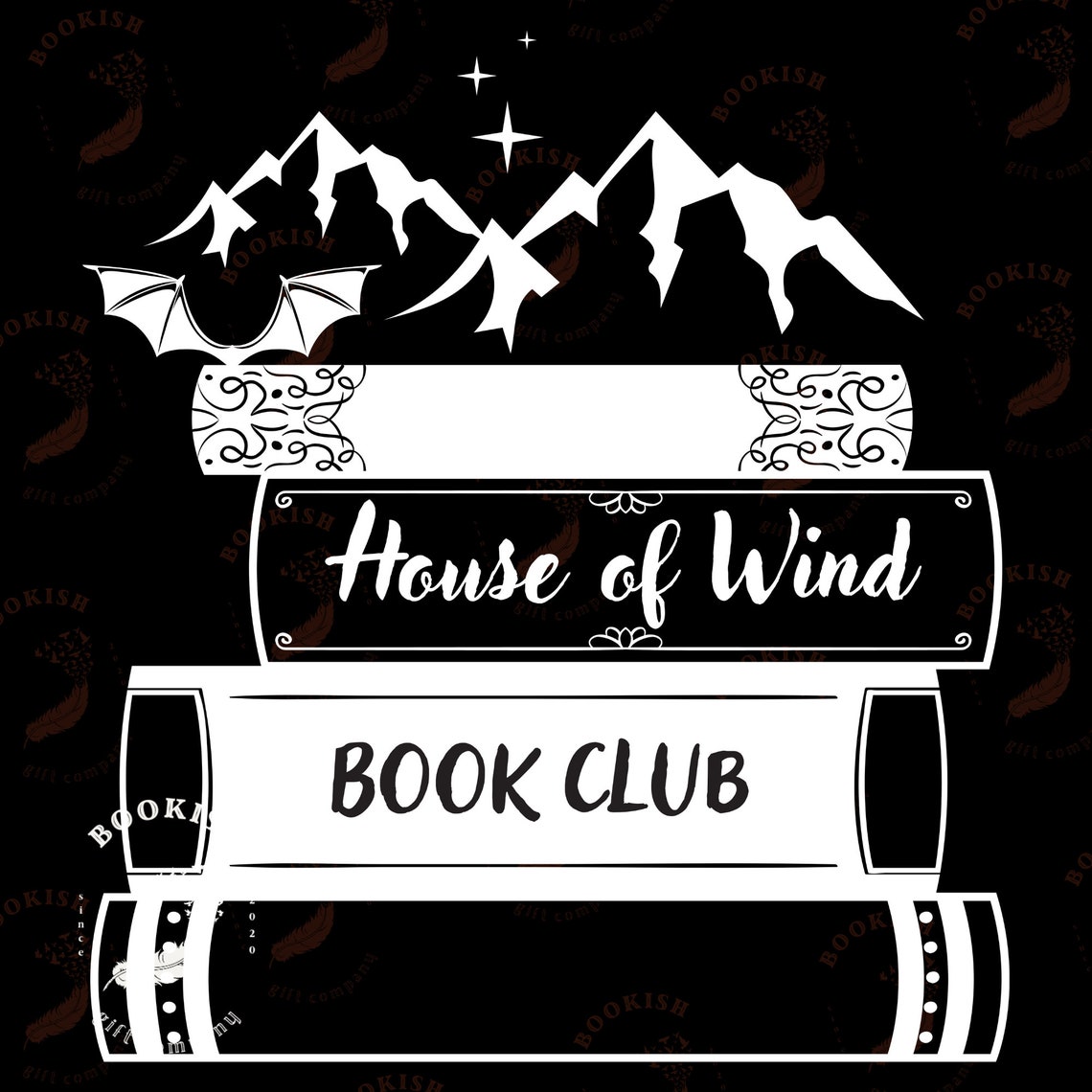 House of Wind Book Club Svg & Png Files ACOTAR Svg for Cricut - Etsy