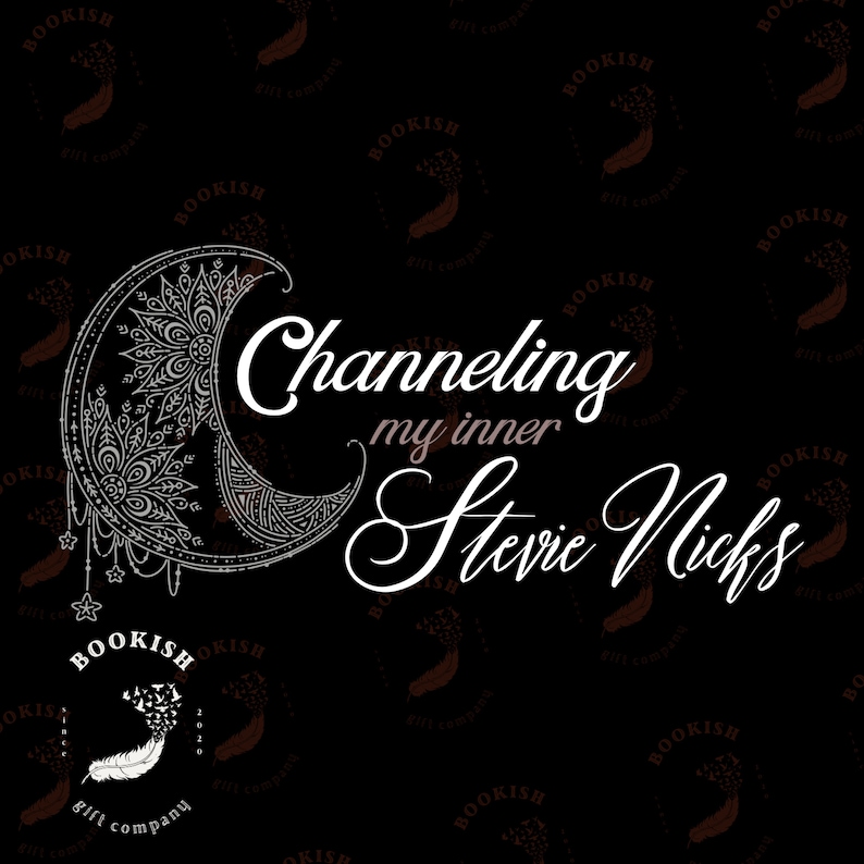 Channeling My Inner Stevie Nicks Svg FOUR Files Stevie Nicks - Etsy
