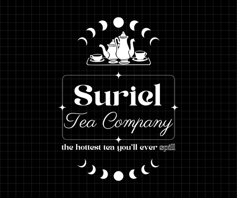 Suriel Tea Co Svg & Png Files Acotar Svg for Cricut Night Court Png A ...