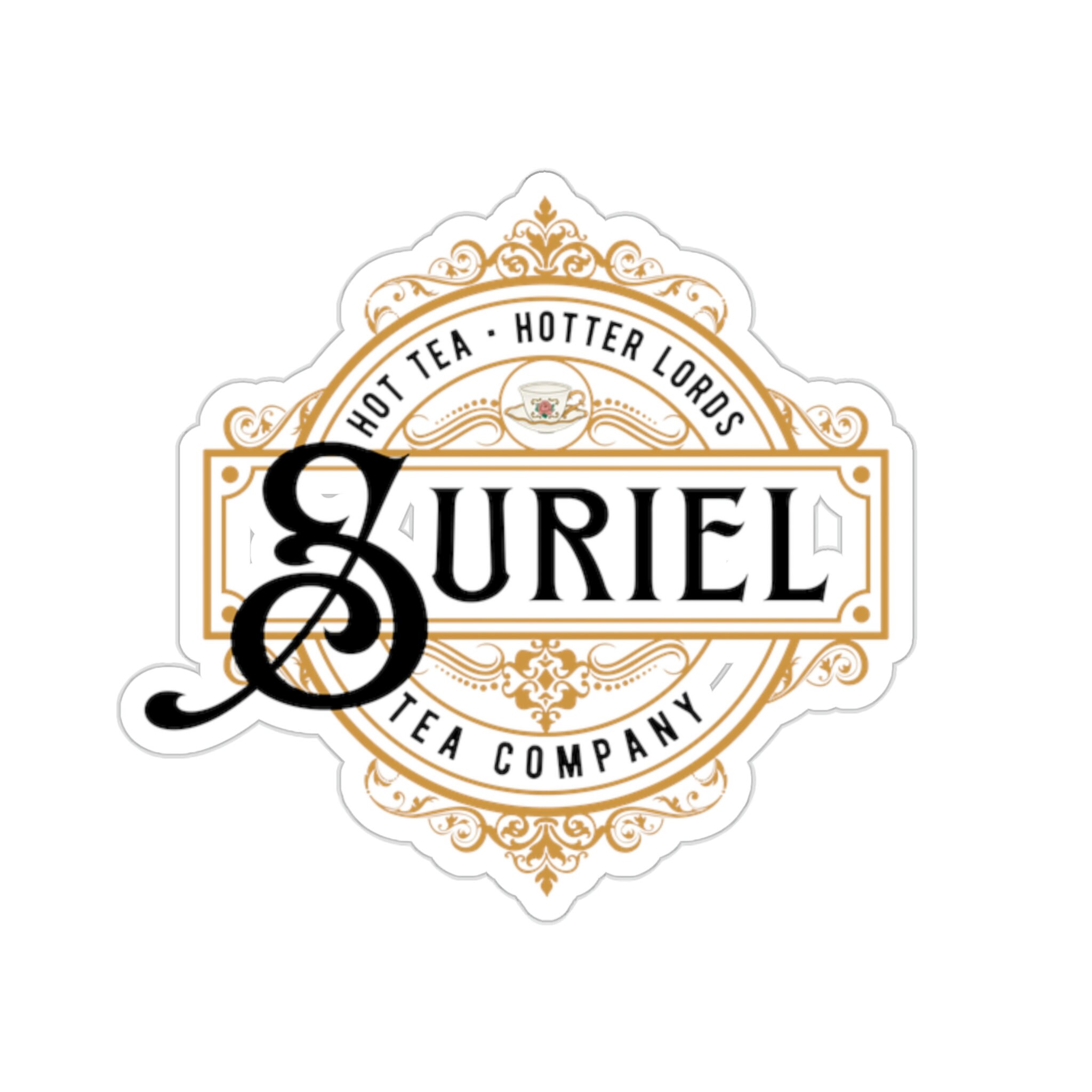 Suriel Tea Co Sticker Suriel Tea Company Hot Tea Hotter Lords ACOTAR ...