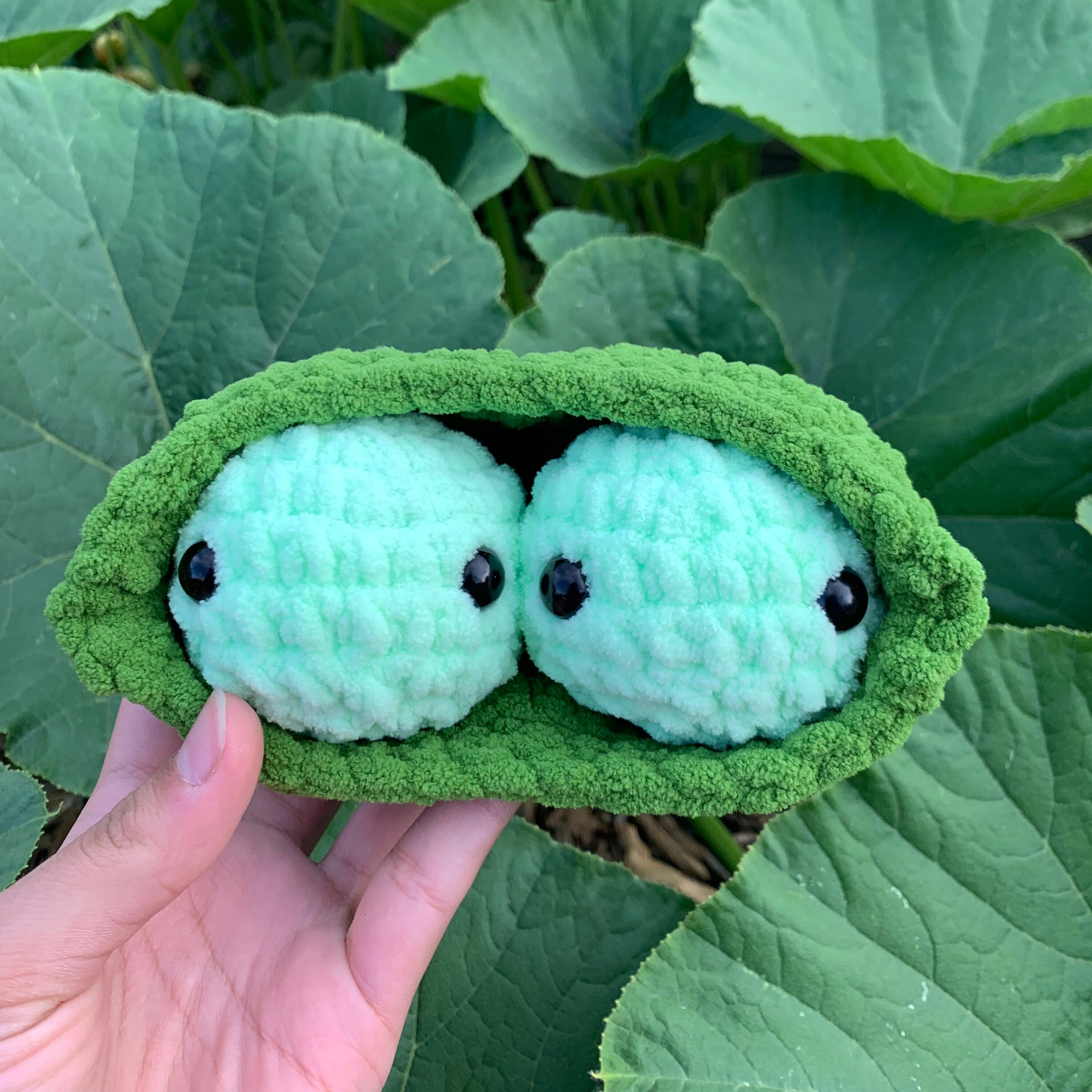 2 Peas in a Pod Crochet Amigurumi - Etsy