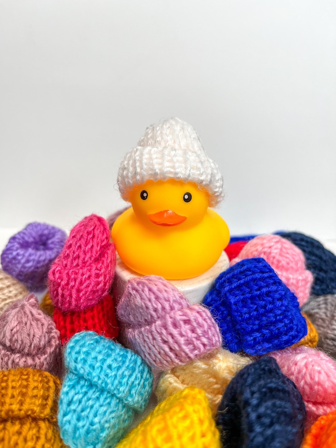 Beanie Rubber Duck / Winter Duck - Etsy