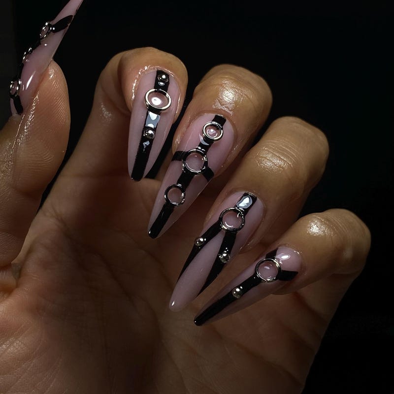 Bondage Nails - Etsy