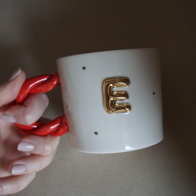 Gold Mug - Etsy