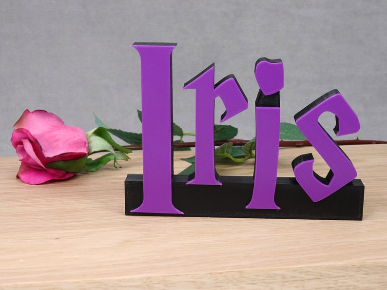 Custom Name Sign Wizard Name Plate Personalised Desk - Etsy