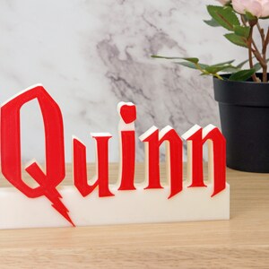 Custom Name Sign - Wizard Name Plate - Personalised Desk Decor, Teacher ...