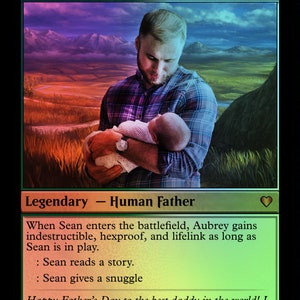 Custom Magic Card (FOIL Finish) - Etsy