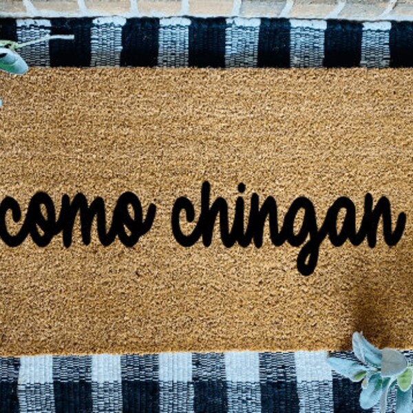 Front Door Mat Funny in Spanish - Etsy