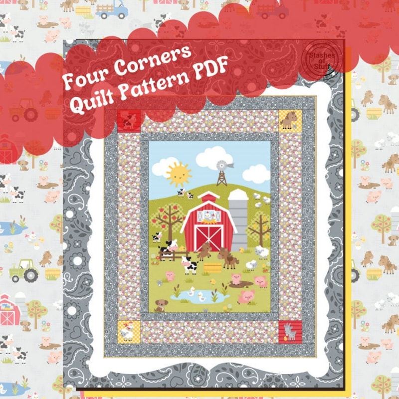 Farm Quilt Pattern - Etsy