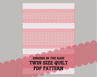 Balancing Act Quilt Pattern PDF Download Nickel Quilt by Pat Speth Twin ...