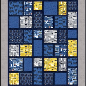 FFA Fabric Quilt Kit Pre Cut Beginner Quick Simple Easy Fast Quilt ...