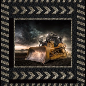 PATTERN ONLY - CAT® Loader or Dozer Panel Pattern With Templates and ...