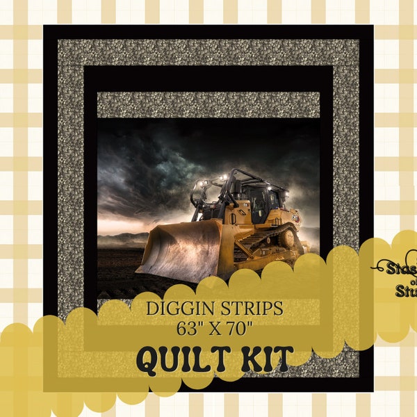 Construction Equipment Quilt Pattern - Etsy