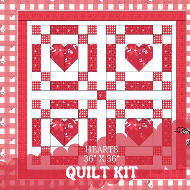 Heart Quilt Kit - Etsy