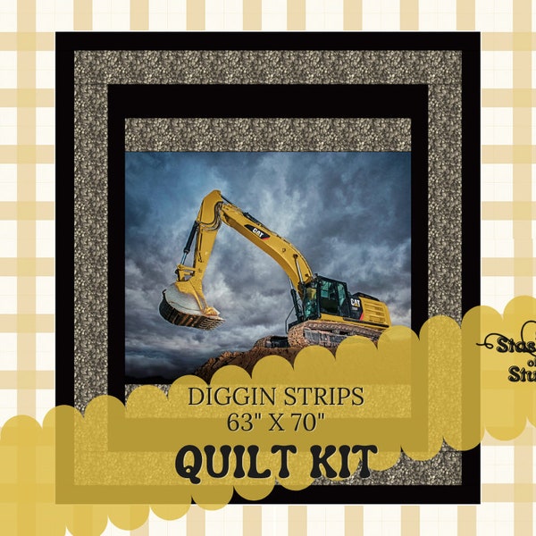 Construction Equipment Quilt Pattern - Etsy