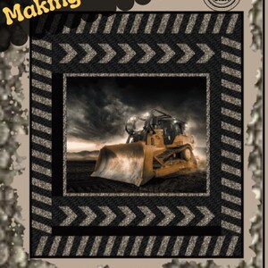 PATTERN ONLY - CAT® Loader or Dozer Panel Pattern With Templates and ...