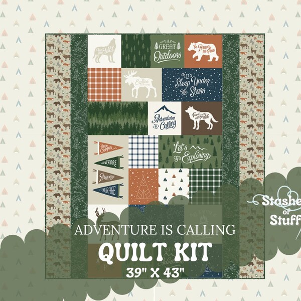 Wilderness Quilt Kit - Etsy