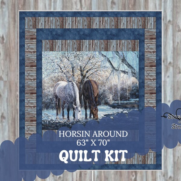 Horse Quilt Panels - Etsy